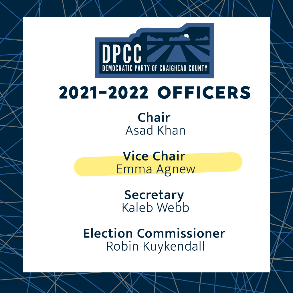 Meet the 2021 - 2022 Officers: Emma Agnew - Craighead Democrats
